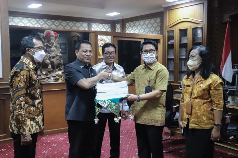 DPRD Badung Terima Rancangan APBD Tahun 2023 | Bali Tribune