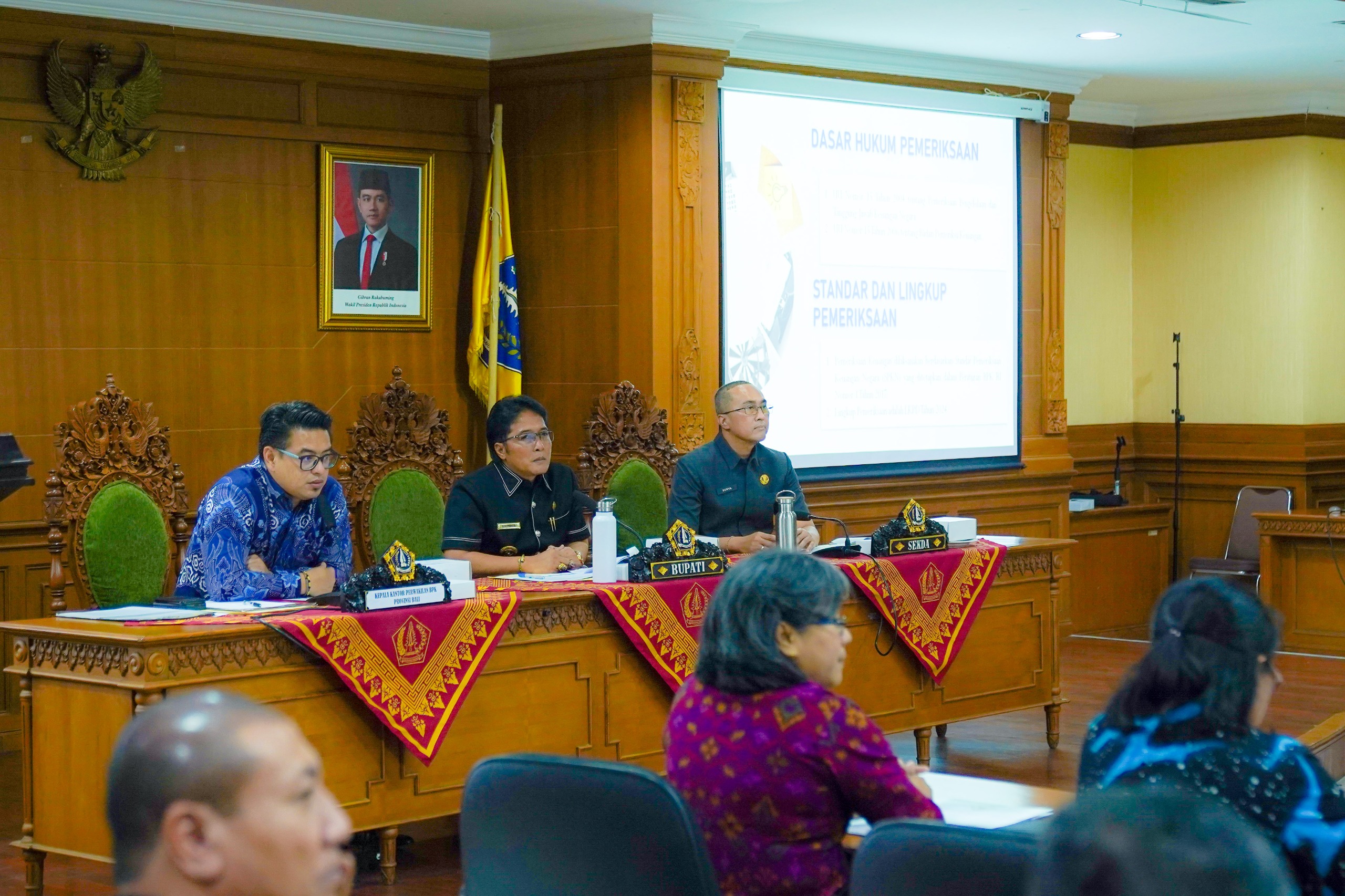 Entry Meeting Pemeriksaan Interim LKPD tahun 2024 | Bali Tribune