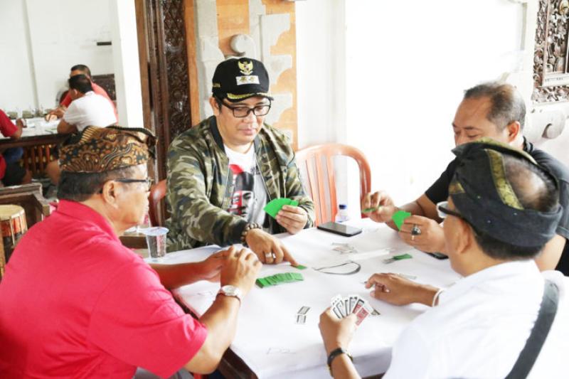 Wabup Sanjaya Buka Lomba Ceki | Bali Tribune