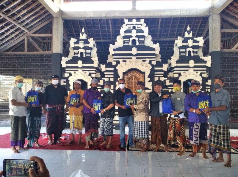 GMT Gelontorkan 2.491 Paket Sembako Untuk 13 Banjar Dinas di Desa ...
